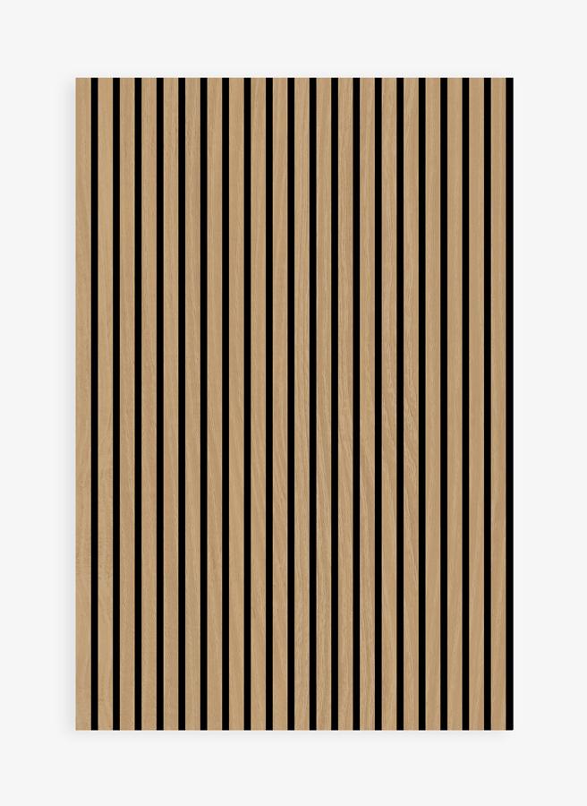 Akustické lamelové panely MDF | Dizajn & akustika
